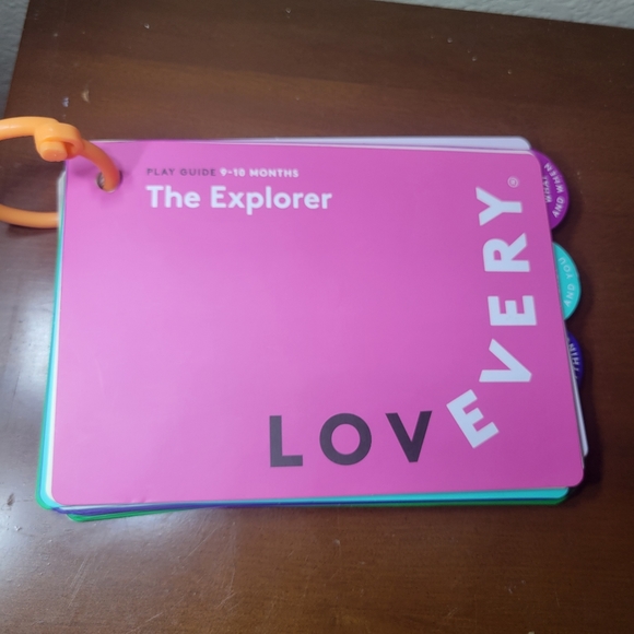 LOVEVERY | Toys | Lovevery The Explorer 9 Months Playguide From Kit | Poshmark